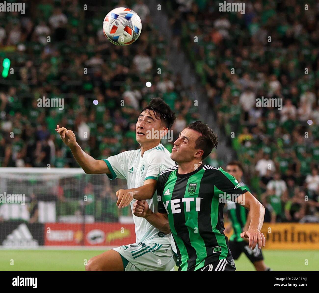 July 31, 2021: Colorado Rapids defender Sebastian Anderson (27) and ...