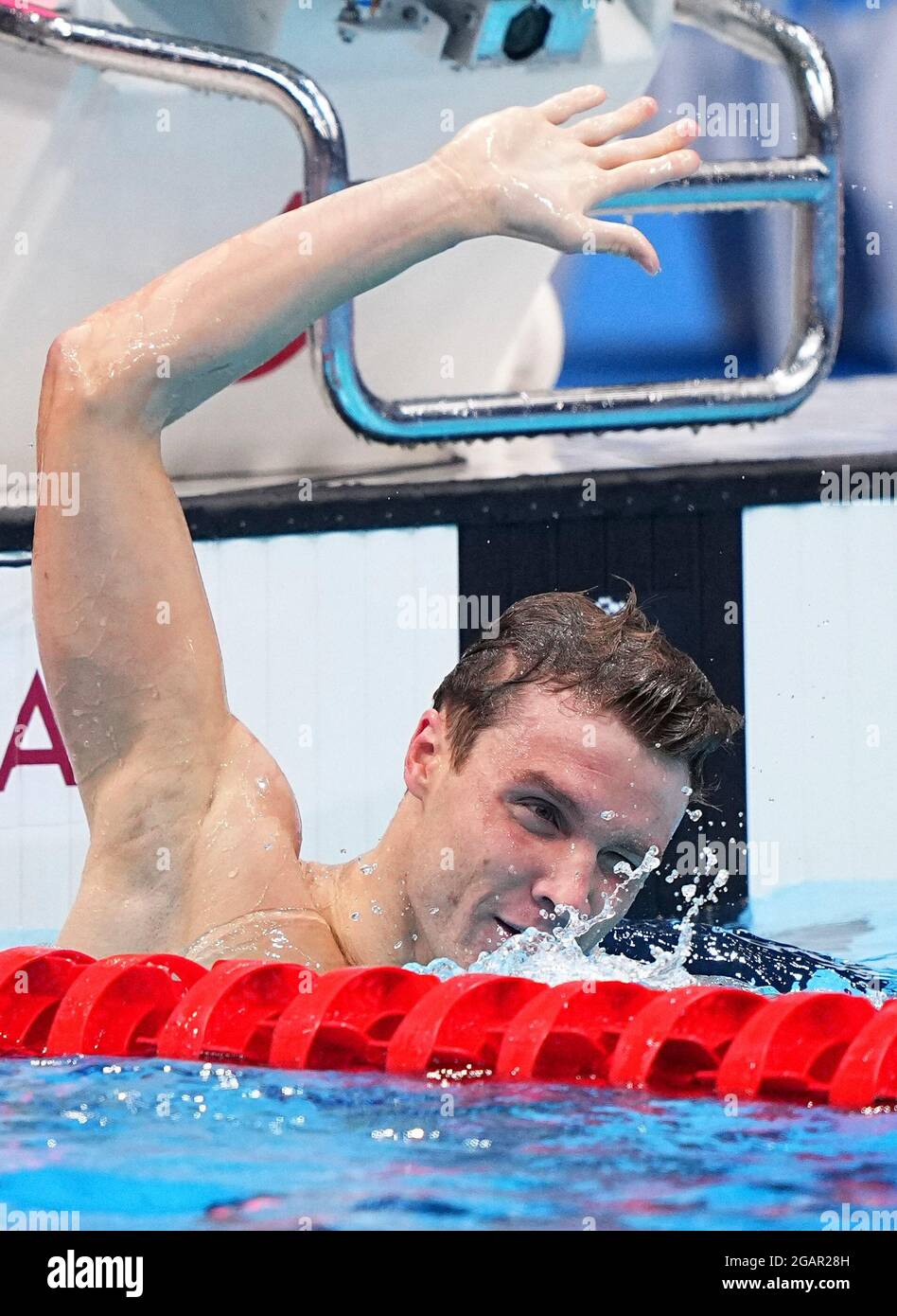 Tokyo, Japan. 1st Aug, 2021. Robert Finke of the United States ...