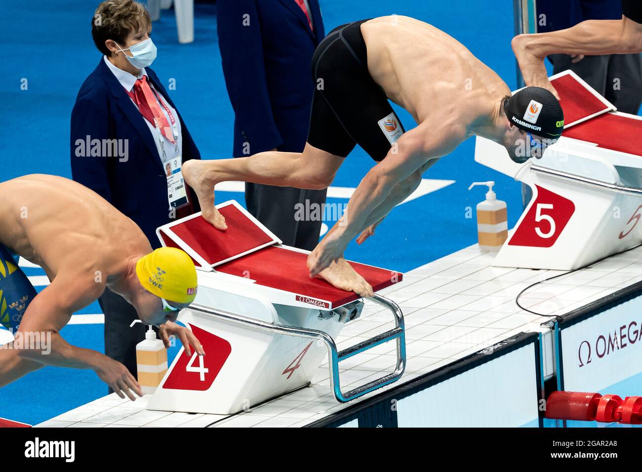 TOKYO, JAPAN - JULY 28: Arno Kamminga of Netherlands competing in the ...