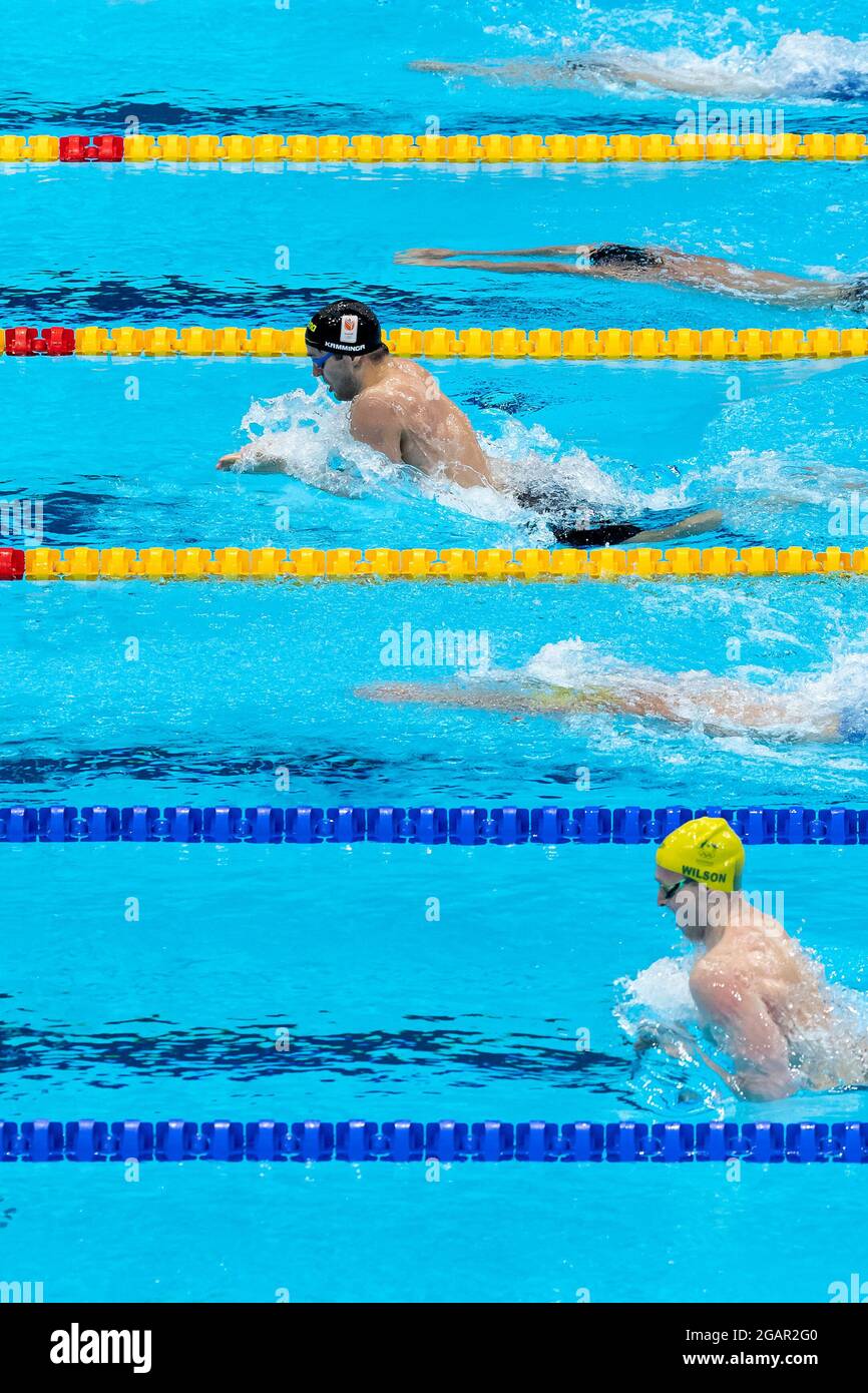 TOKYO, JAPAN - JULY 28: Arno Kamminga of Netherlands competing in the ...