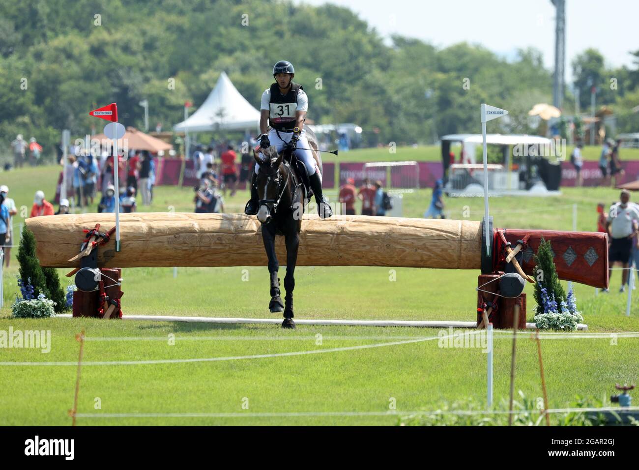 Tokio, Japan. 01st Aug, 2021. Equestrian/Eventing: Olympia, Preliminary ...