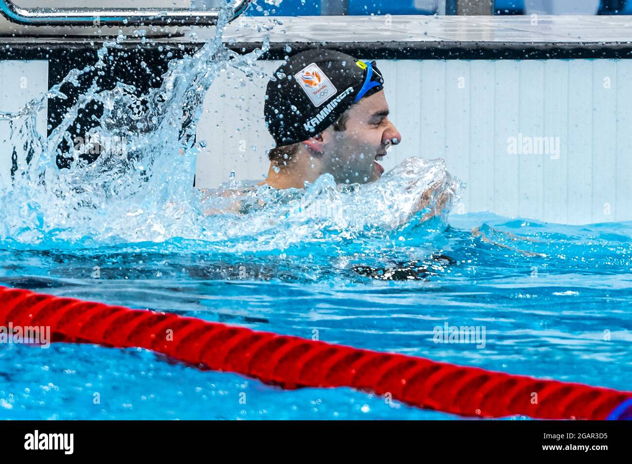 TOKYO, JAPAN - JULY 29: Arno Kamminga of Netherlands celebrates after ...