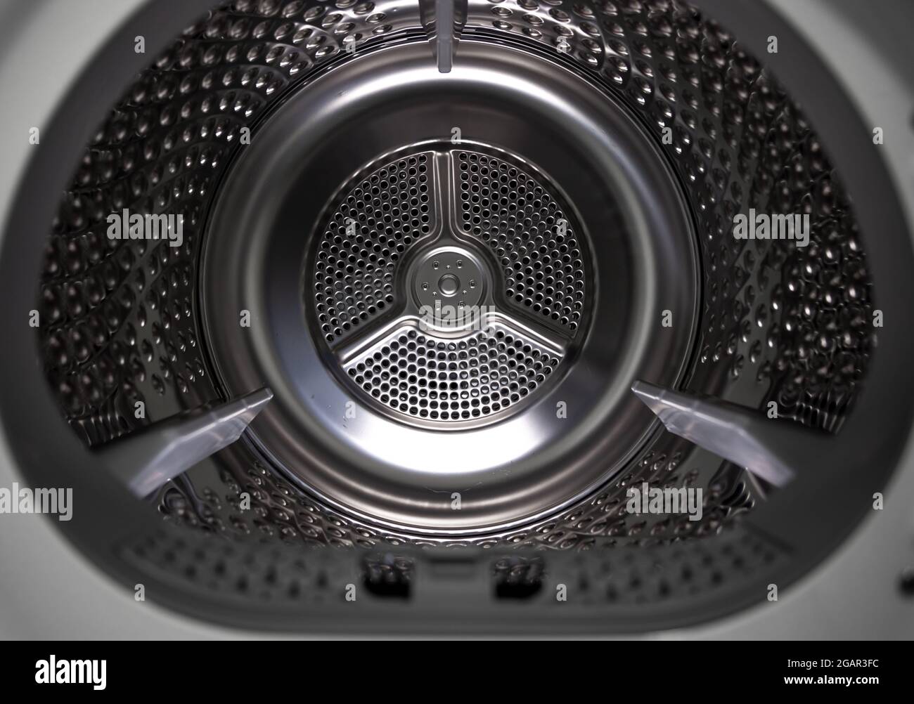 Washing dryer machine inside view of a drum Stock Photo - Alamy