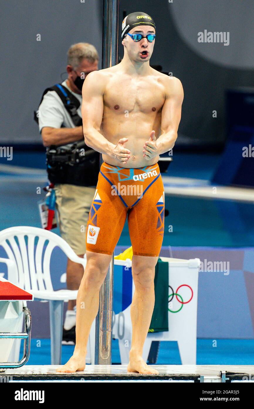 TOKYO, JAPAN - JULY 29: Arno Kamminga of Netherlands competing in the ...