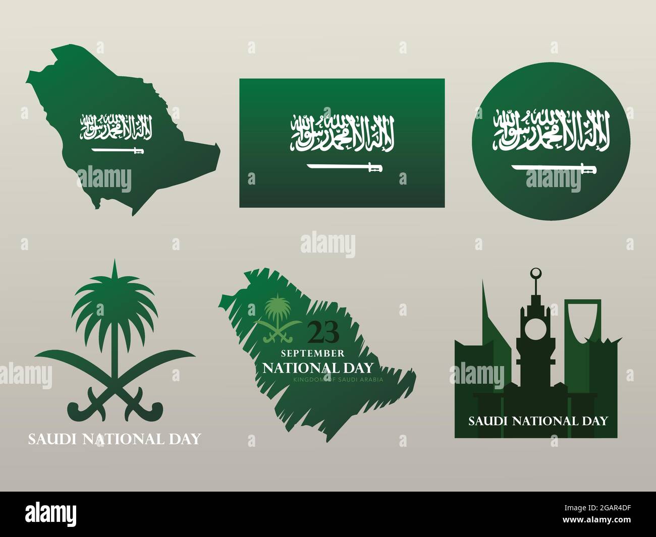 set saudi arabia national Stock Vector Image & Art - Alamy