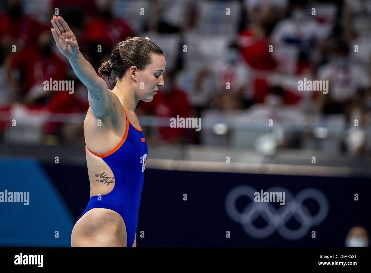 TOKYO, JAPAN - JULY 30: Inge Jansen of the Netherlands competing during ...