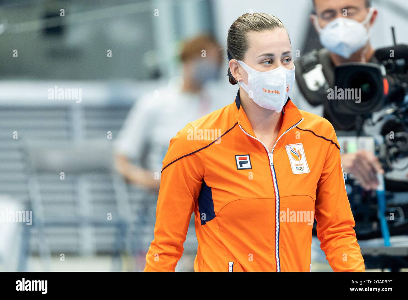 TOKYO, JAPAN - JULY 31: Inge Jansen of the Netherlands competing during ...