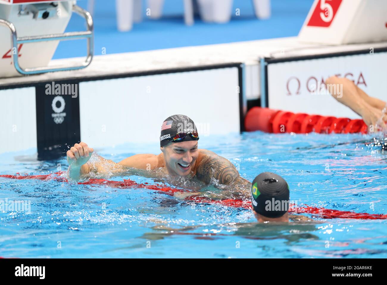 Caeleb DRESSEL (USA), AUGUST 1st, 2021 - Swimming : Men's 50m Freestyle ...