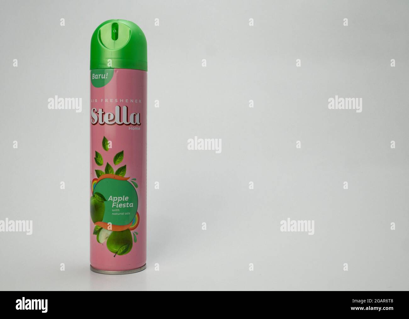 Jakarta, Indonesia-August 1, 2021: Bottle of Stella air freshener ...