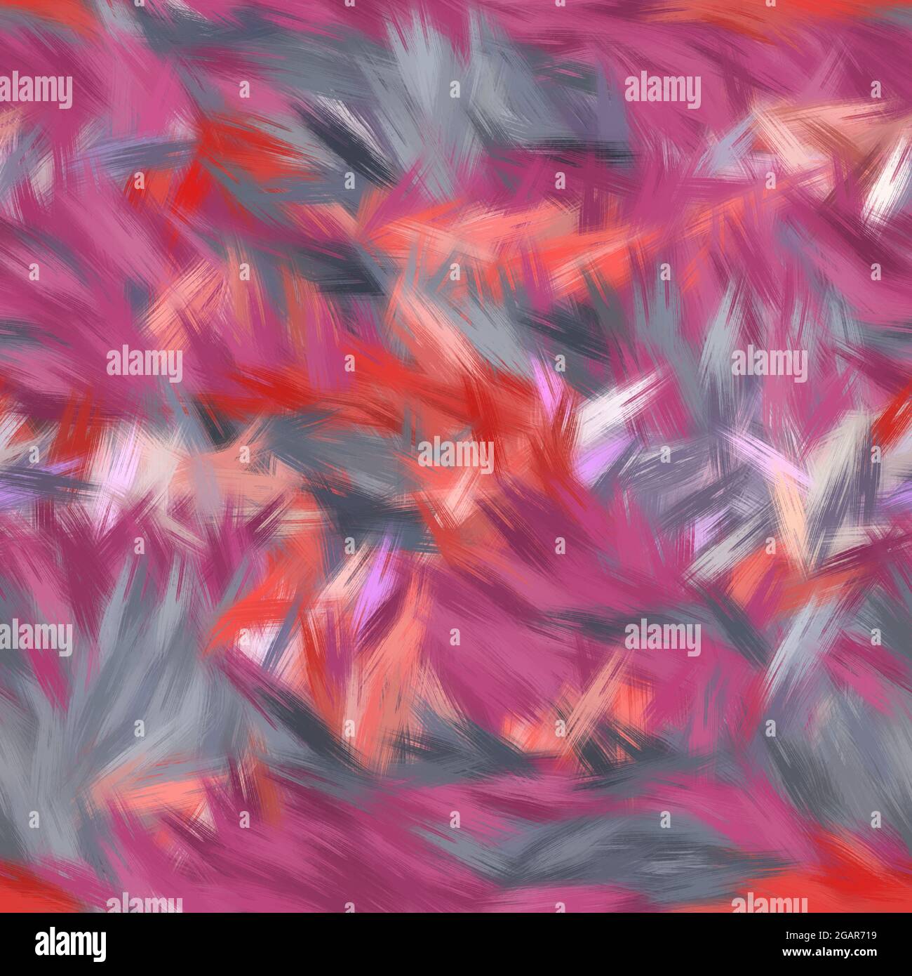Seamless faux digital paint stroke pattern print Stock Photo - Alamy