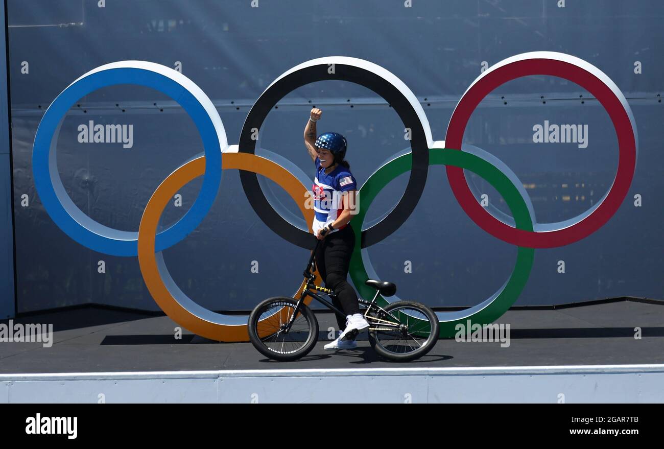 Tokyo, Japan. 1st Aug, 2021. Perris Benegas of the United States ...