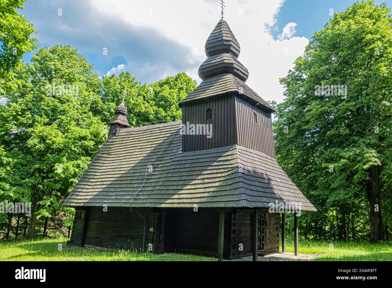 Church of the relics of St. Nicholas bishop, Ruska Bystra village ...