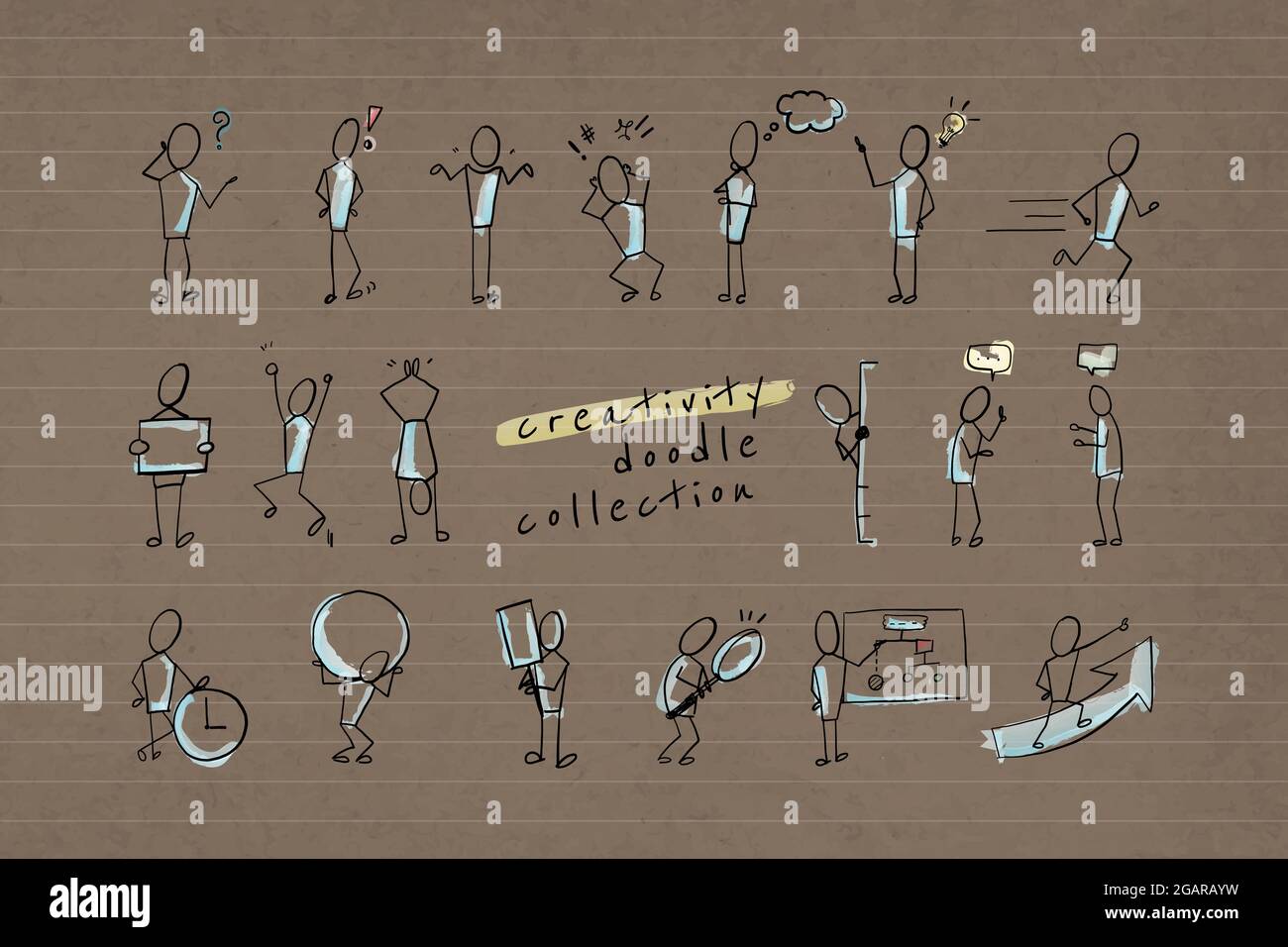 Stickman Thinking High Resolution Stock Photography and Images - Alamy