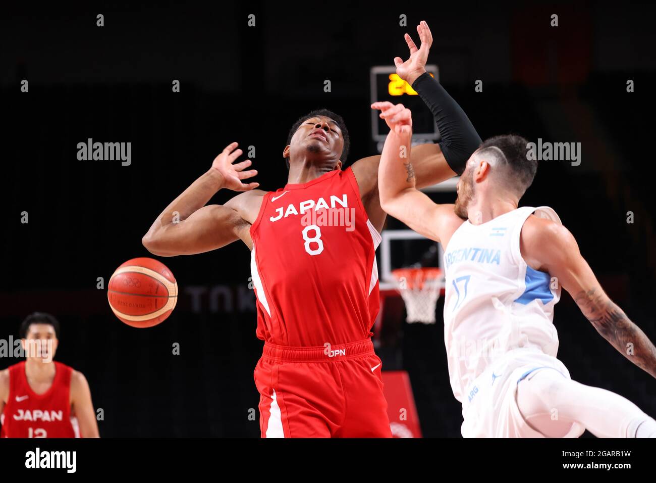 Saitama, Japan. 1st Aug, 2021. Rui Hachimura (JPN) Basketball : Men's ...
