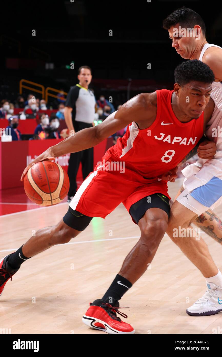 Saitama, Japan. 1st Aug, 2021. Rui Hachimura (JPN) Basketball : Men's ...