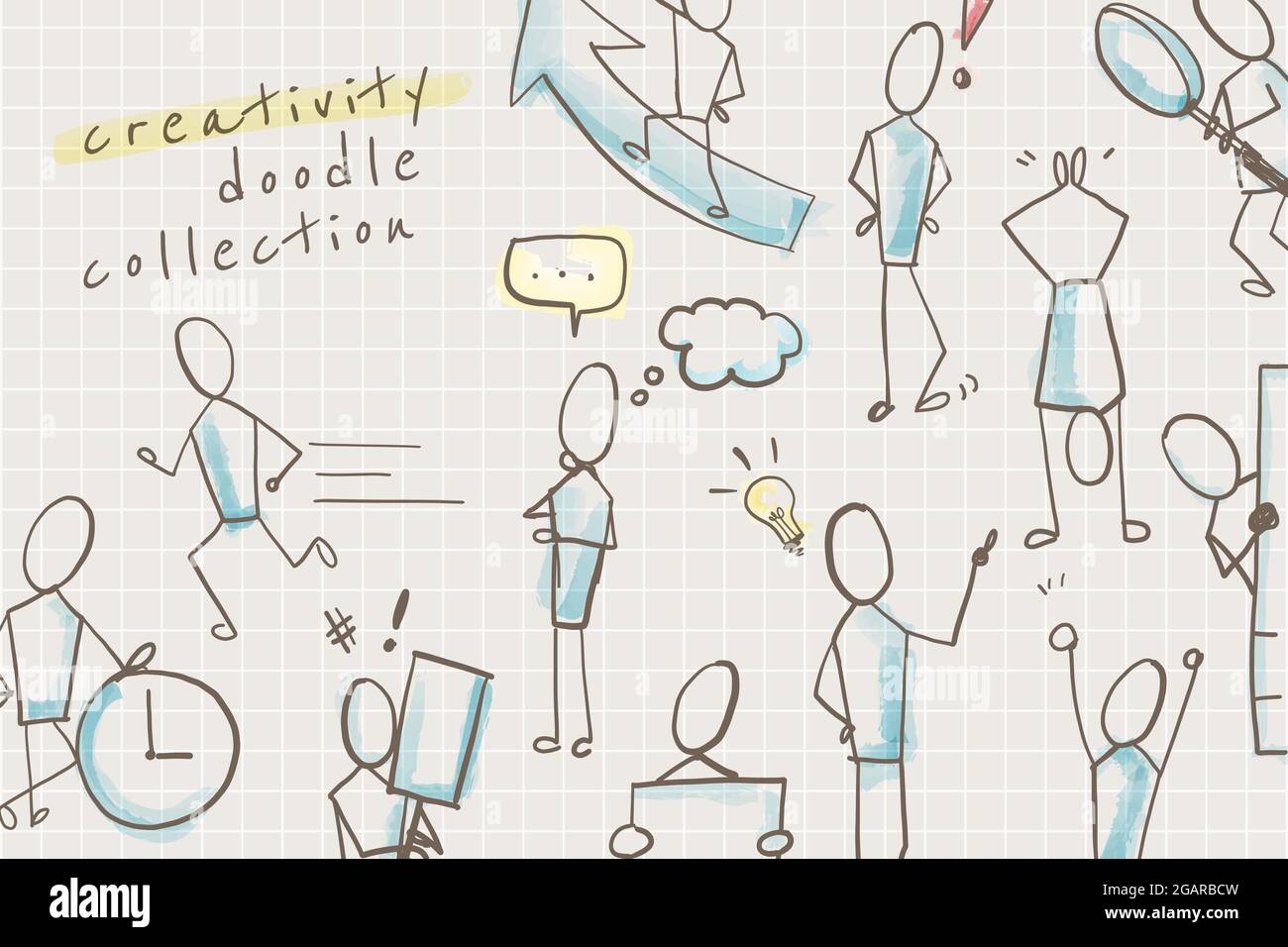 Stickman Thinking High Resolution Stock Photography and Images - Alamy