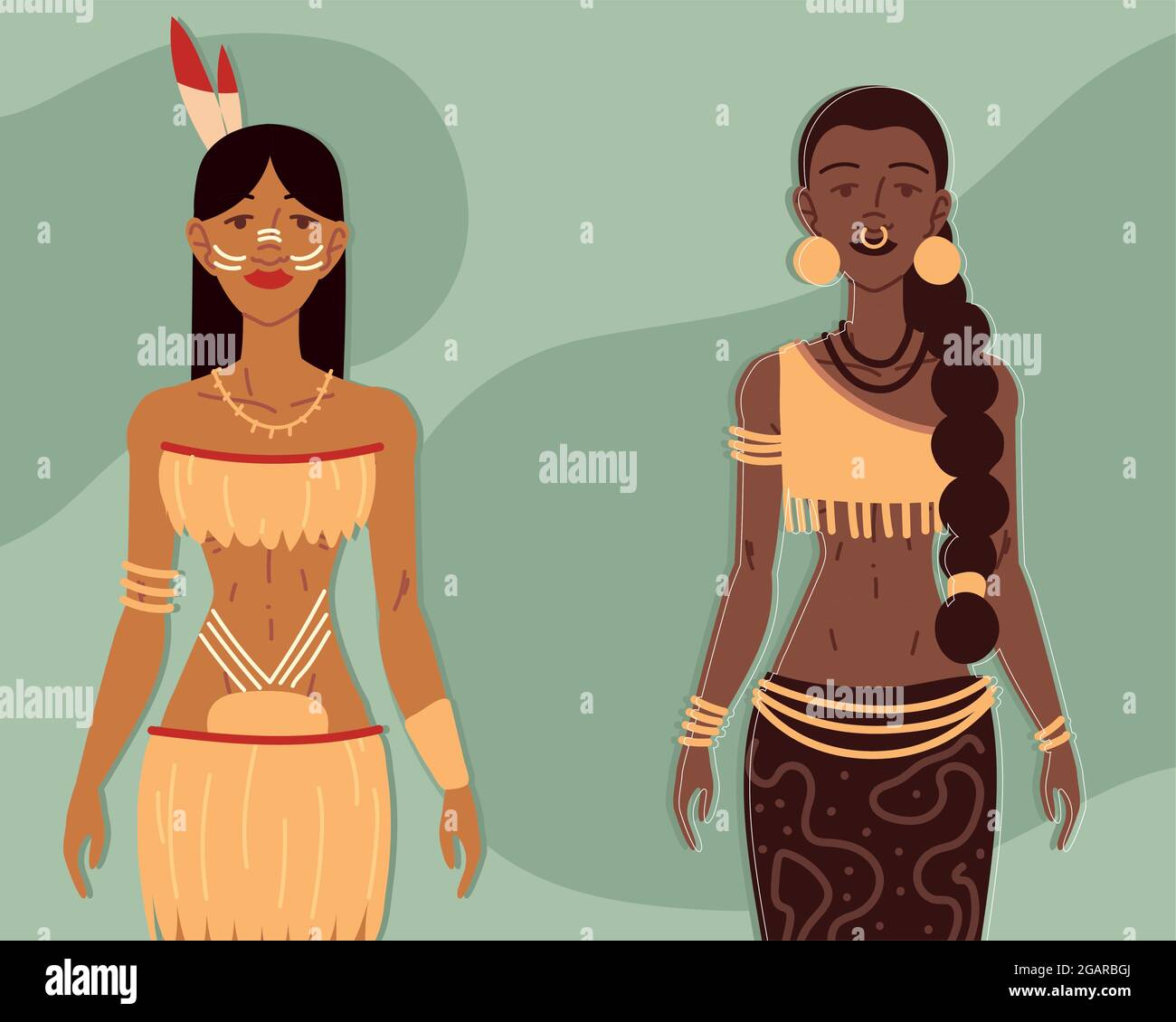 aboriginal and native women Stock Vector Image & Art - Alamy