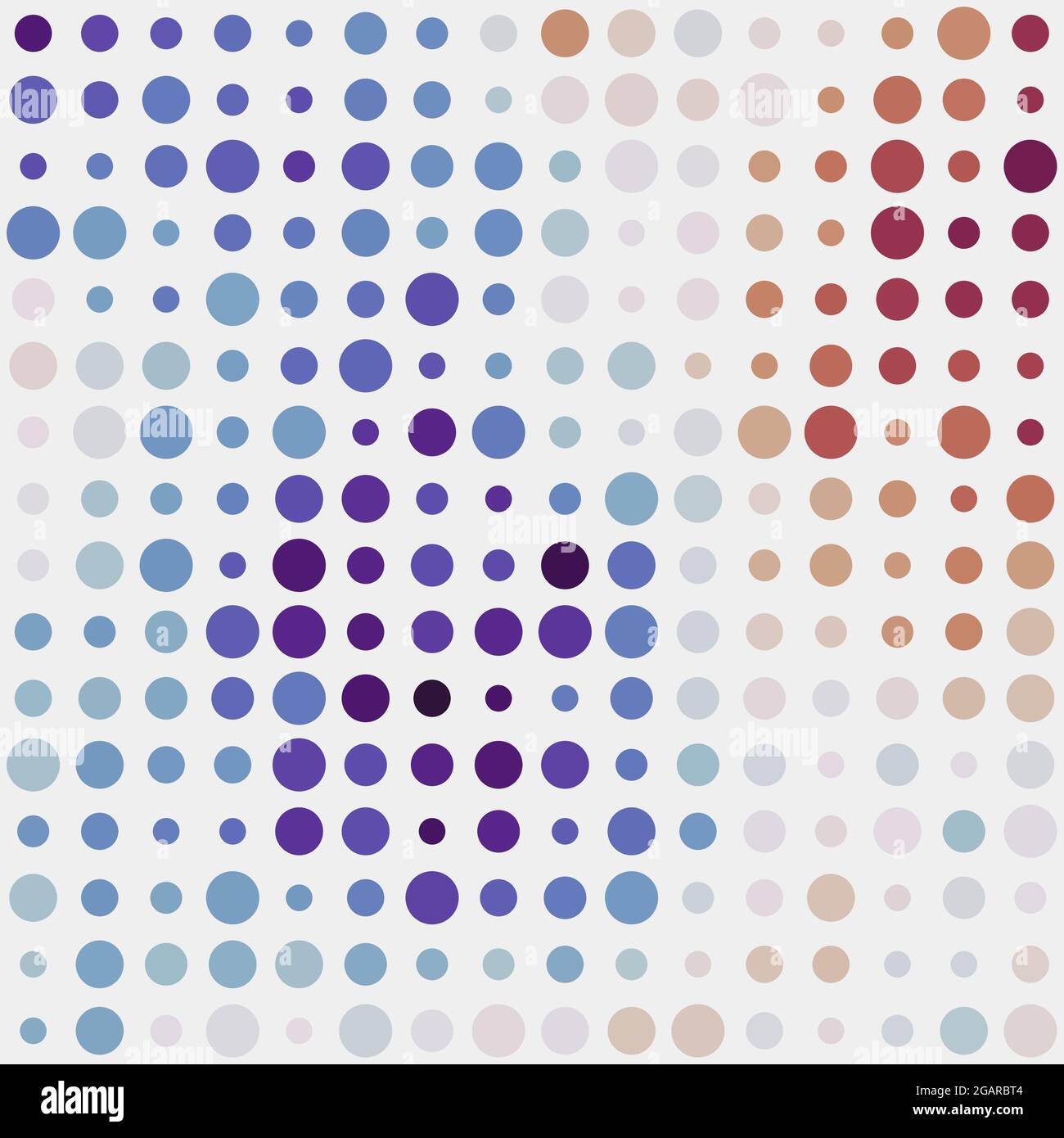 Abstract Geometrical color pixel generative art illustration Stock ...