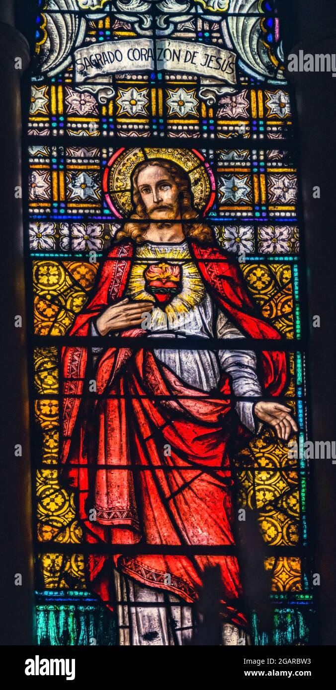Sacred Heart Of Jesus Stained Glass Sacred Heart Of Jesus, Stained