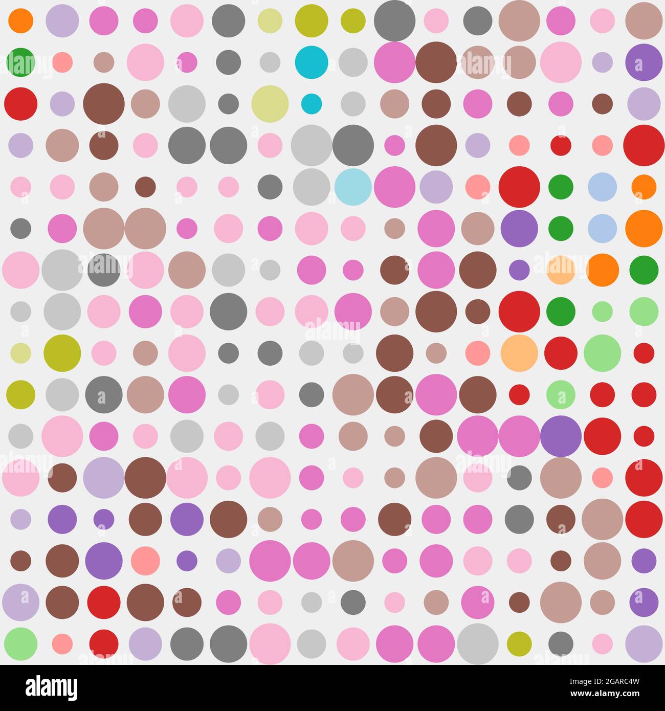 Abstract Geometrical color pixel generative art illustration Stock ...