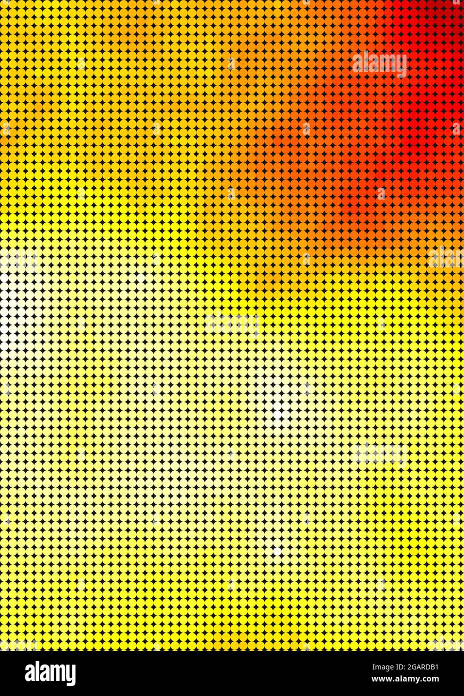 Abstract Geometrical color pixel generative art illustration Stock ...