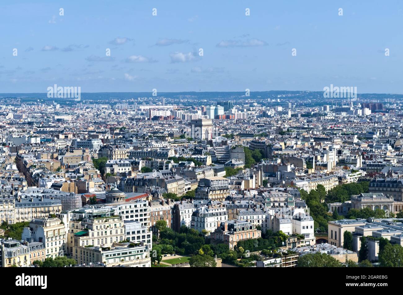 Paris landscape hi-res stock photography and images - Alamy