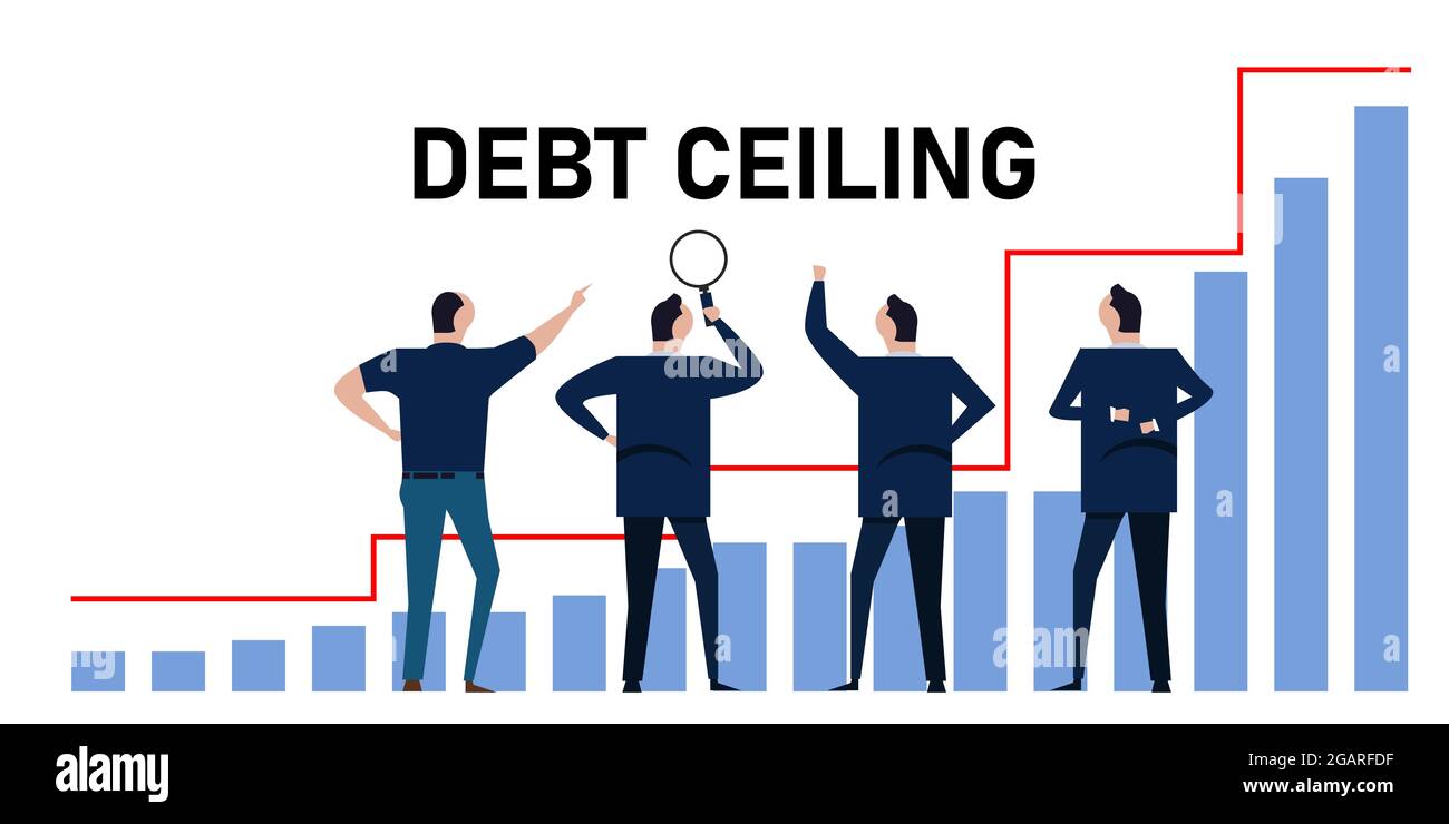Debt ceiling limit of loan bankruptcy diagram of crisis management ...