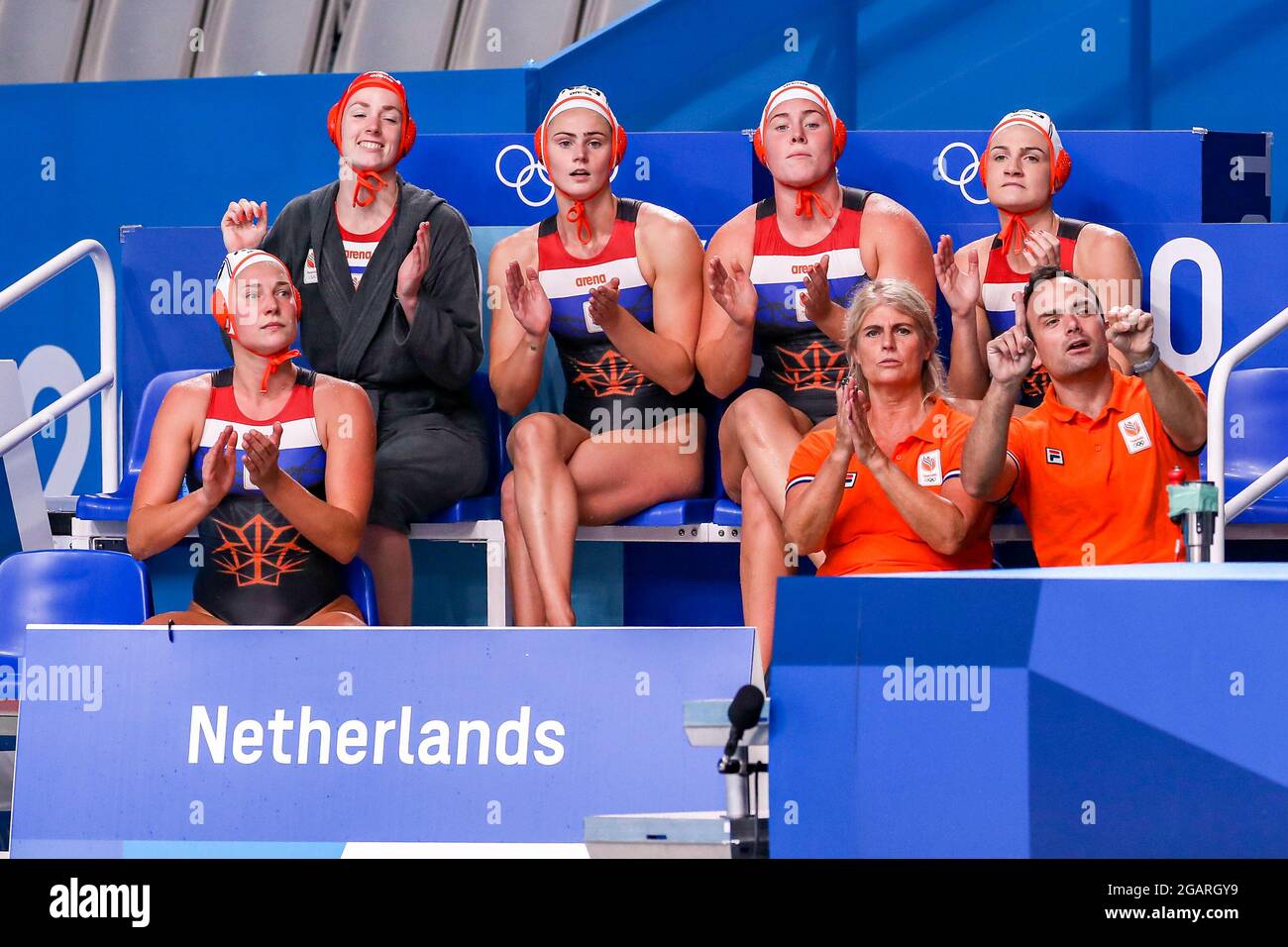 TOKYO, JAPAN - AUGUST 1: Iris Wolves of the Netherlands, Joanne ...