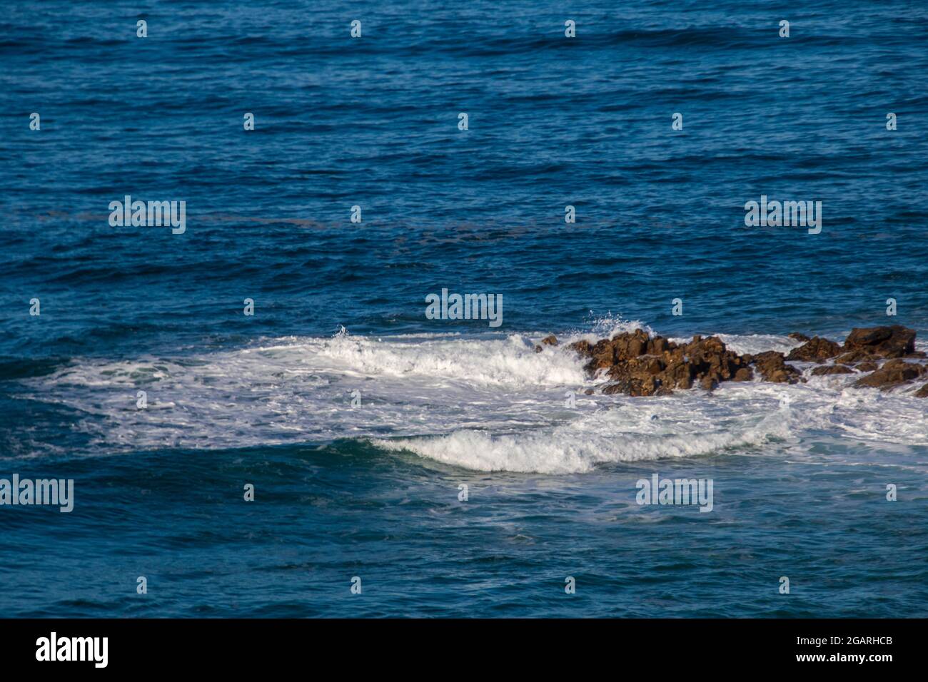 Beach scene from Lookout Beach in Plettenberg Bay on the Garden Route ...
