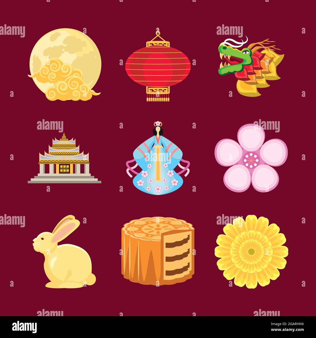 traditional chinese icons set Stock Vector Image & Art - Alamy
