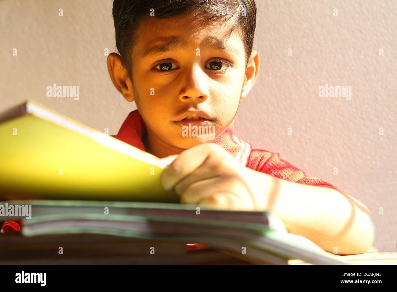 Indian School Kids Students Notebook Writing Study Education In Class ...