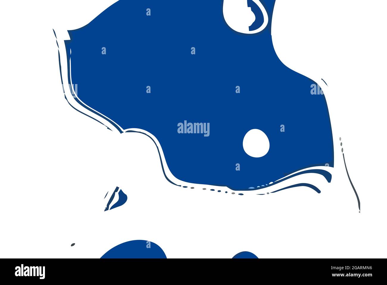 Blue and white background. Abstract vector. Moving waves design. Fluid ...