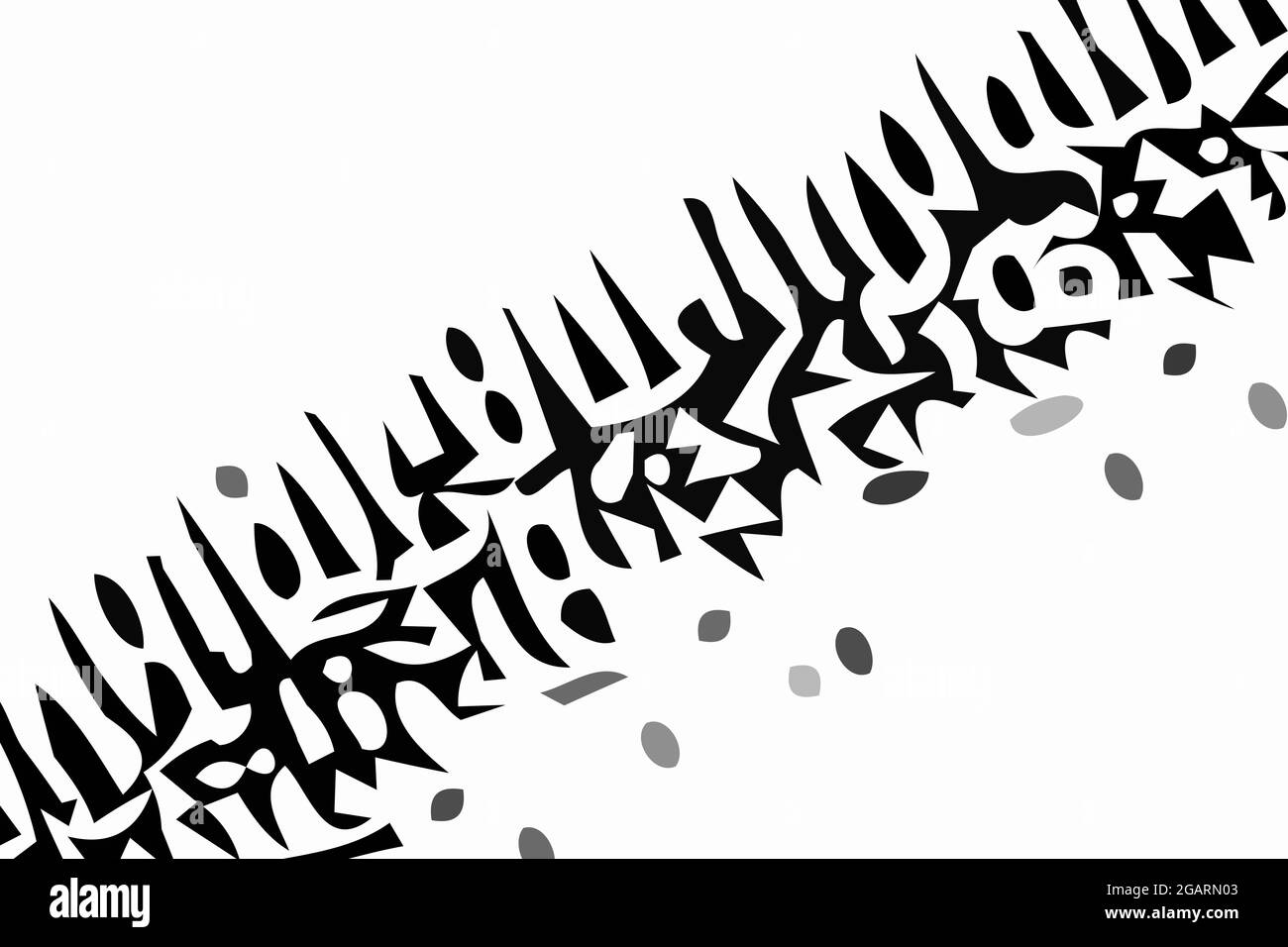 Black and white background. Abstract vector. Modern geometric design ...