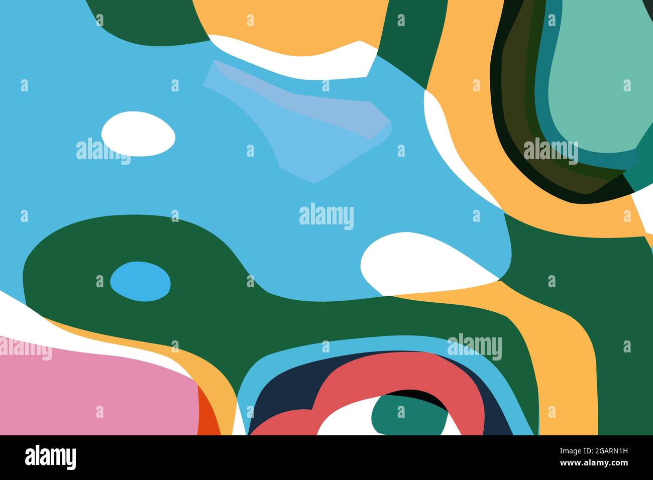 Colorful dynamic background. Abstract vector.Digital curve design. 2D ...