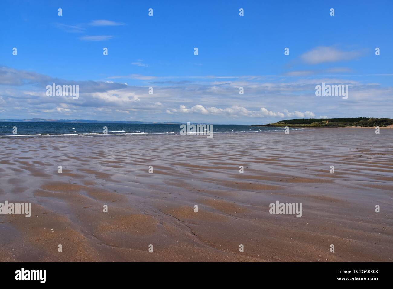 Gullane Bay, North Berwick, East Lothian, Scotland UK Stock Photo - Alamy