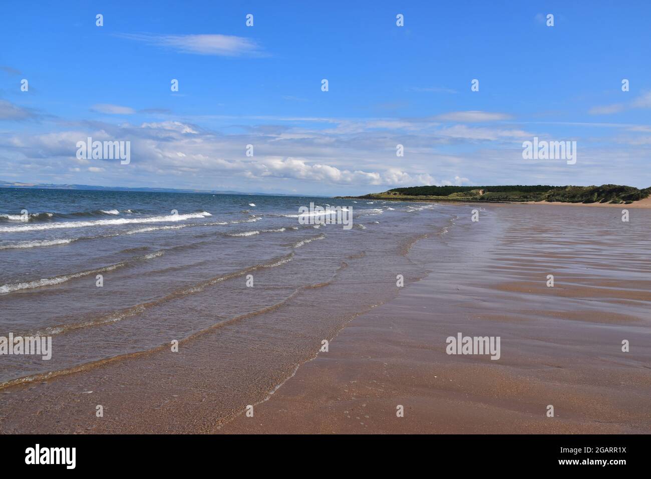 Gullane Bay, North Berwick, East Lothian, Scotland UK Stock Photo - Alamy