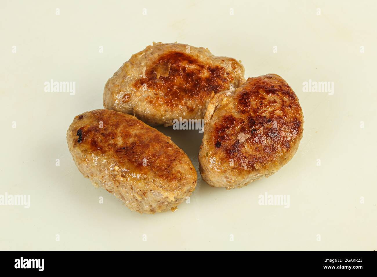 Homemade roasted cutlet with minced meat Stock Photo - Alamy