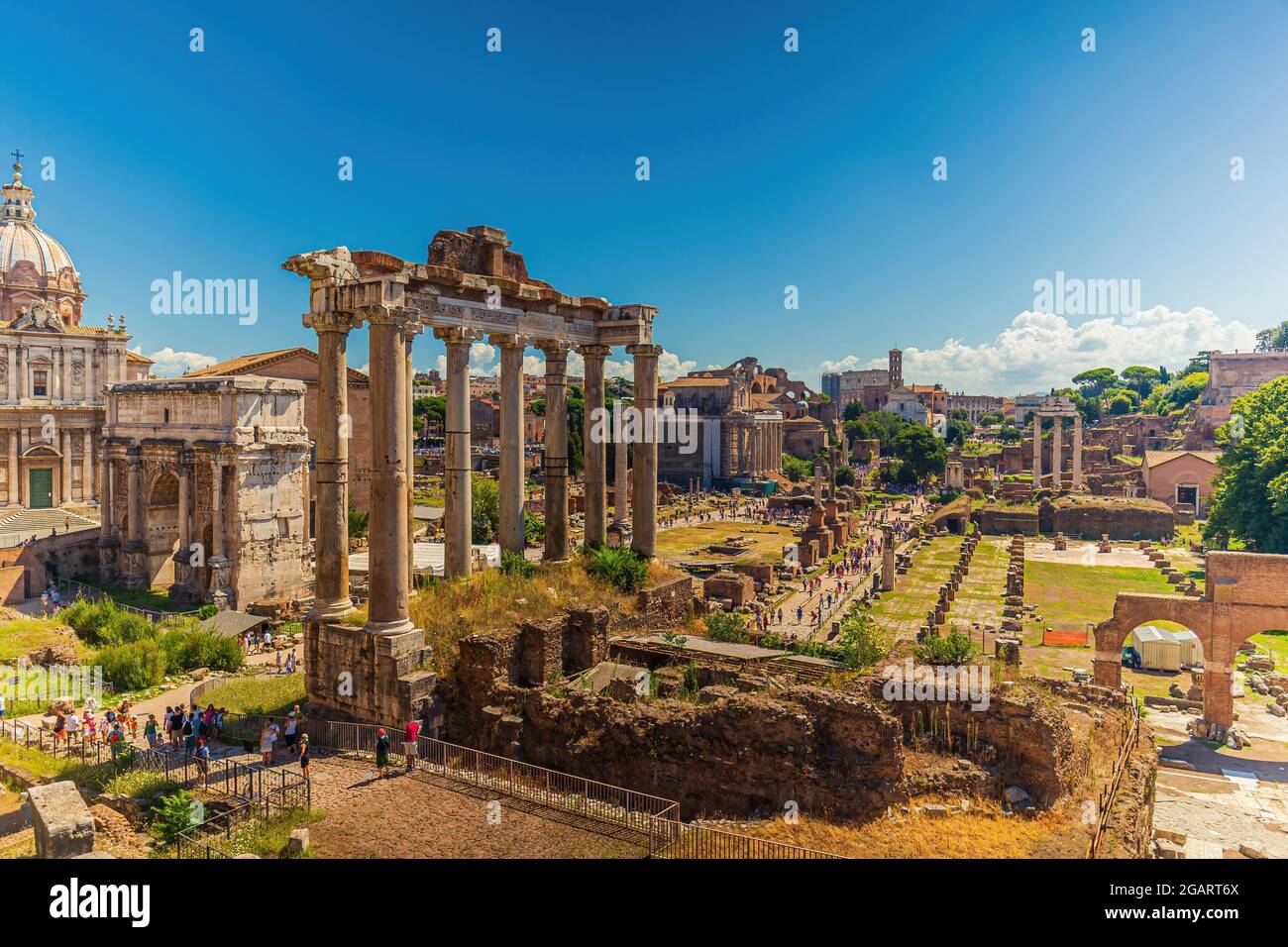 Famous architecture in ancient rome hi-res stock photography and images ...