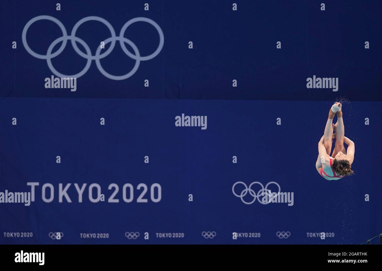 Tokyo, Japan. 1st Aug, 2021. Shi Tingmao of China competes during the ...