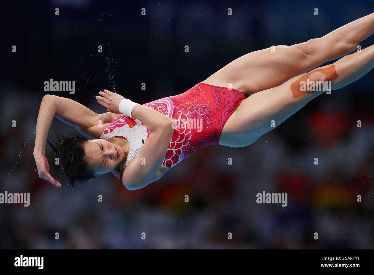 Tokyo, Japan. 1st Aug, 2021. Wang Han (CHN) Diving : Women's 3m ...
