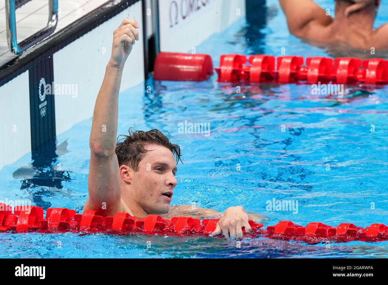 TOKYO, JAPAN - AUGUST 1: Winner Robert Finke of the United States of ...