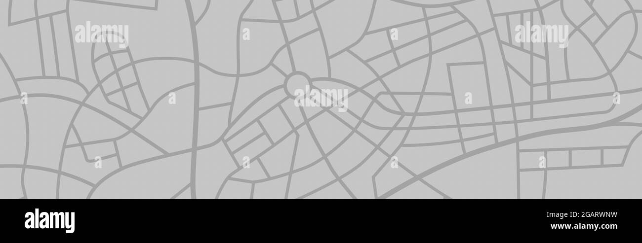 A generic city map illustration Stock Photo - Alamy