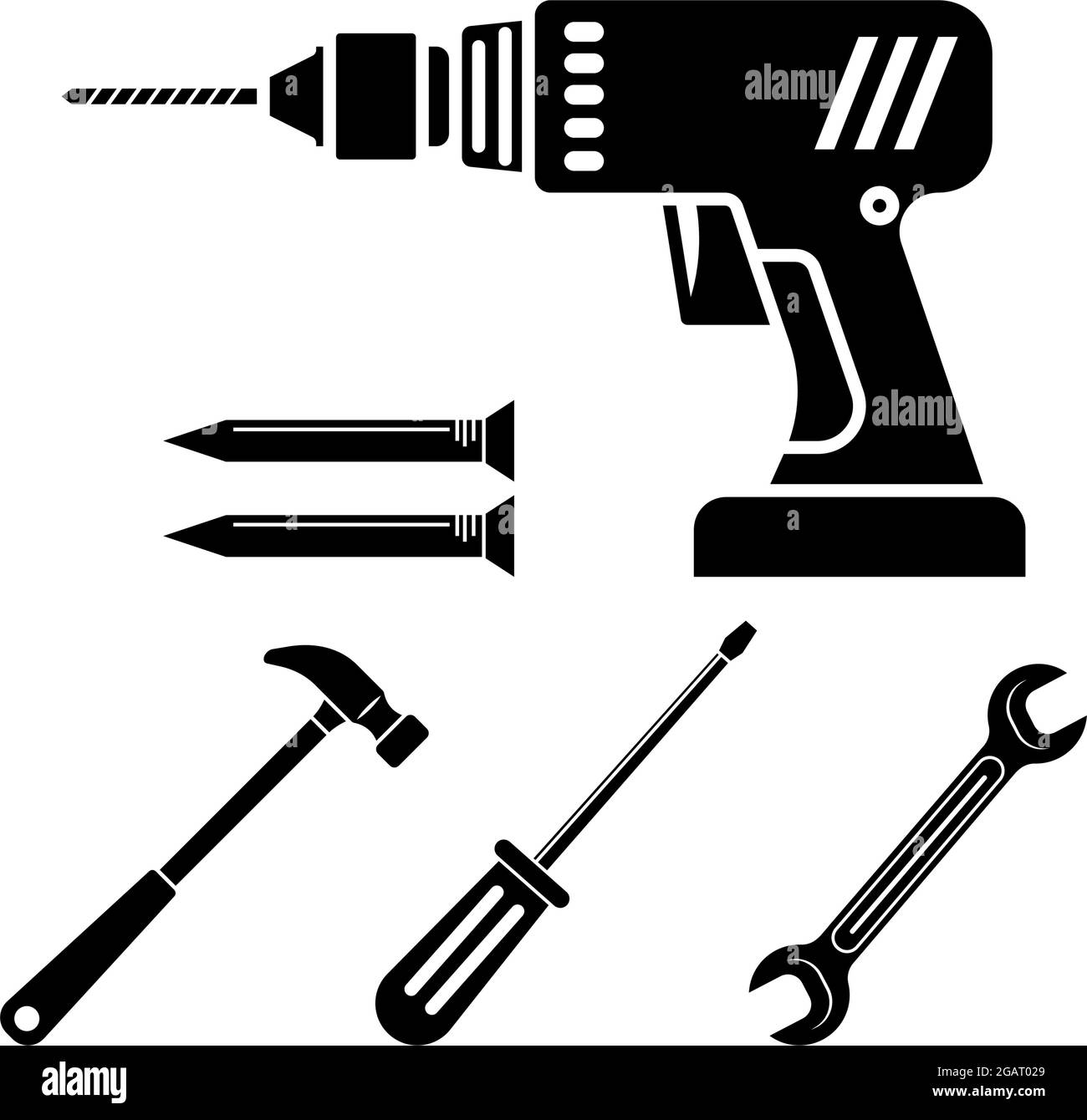 Pictogramset Stock Vector Images - Alamy