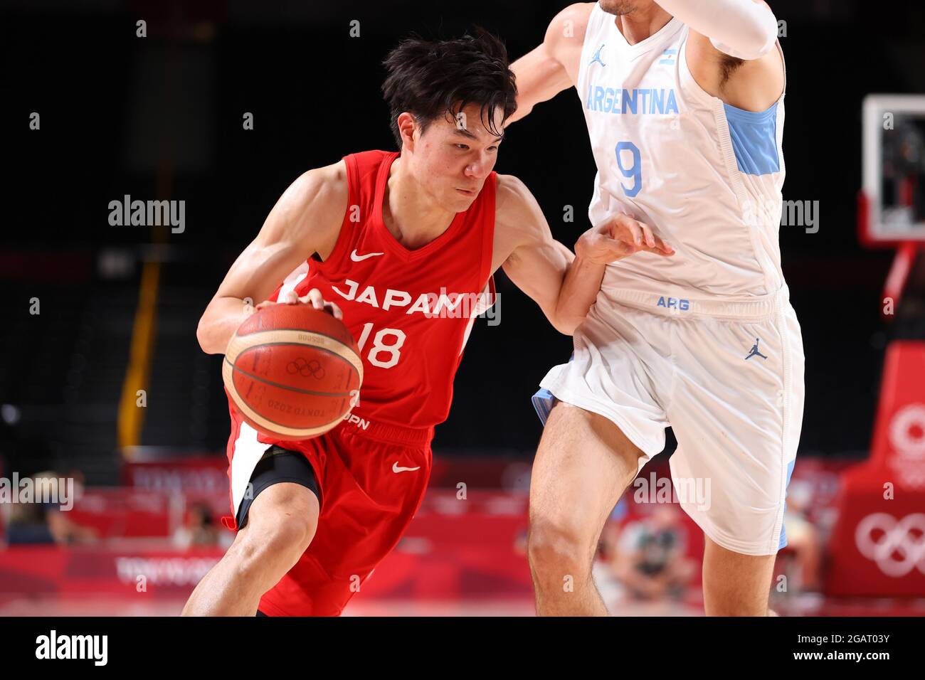 Saitama, Japan. 1st Aug, 2021. Yudai Baba (JPN) Basketball : Men's ...