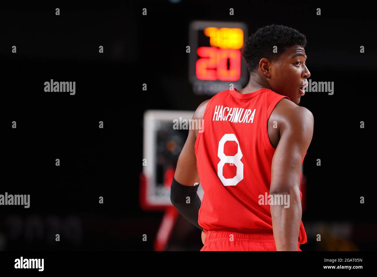 Saitama, Japan. 1st Aug, 2021. Rui Hachimura (JPN) Basketball : Men's ...