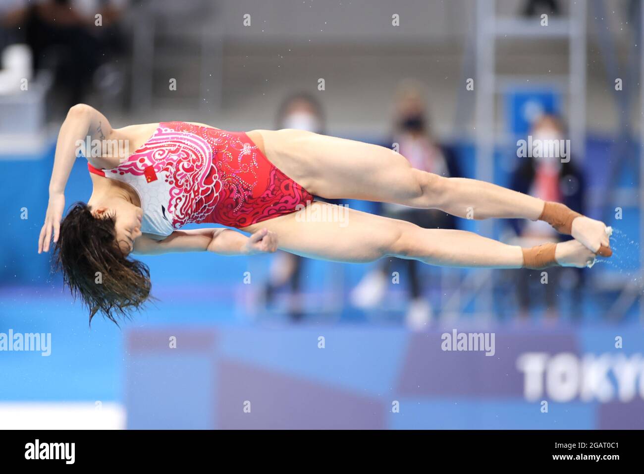 Tokyo, Japan. 1st Aug, 2021. Shi Tingmao (CHN) Diving : Women's 3m ...