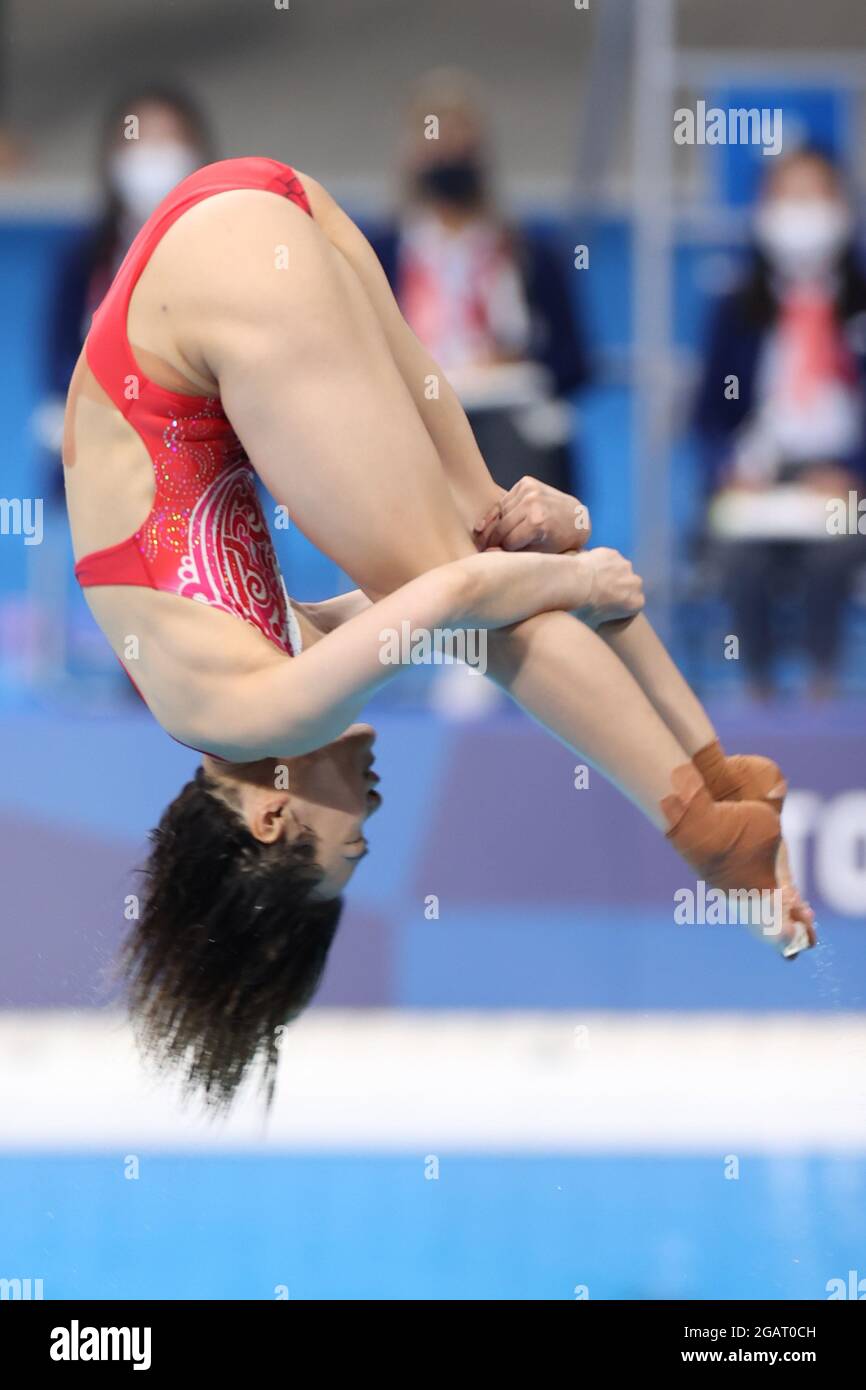 Tokyo, Japan. 1st Aug, 2021. Shi Tingmao (CHN) Diving : Women's 3m ...
