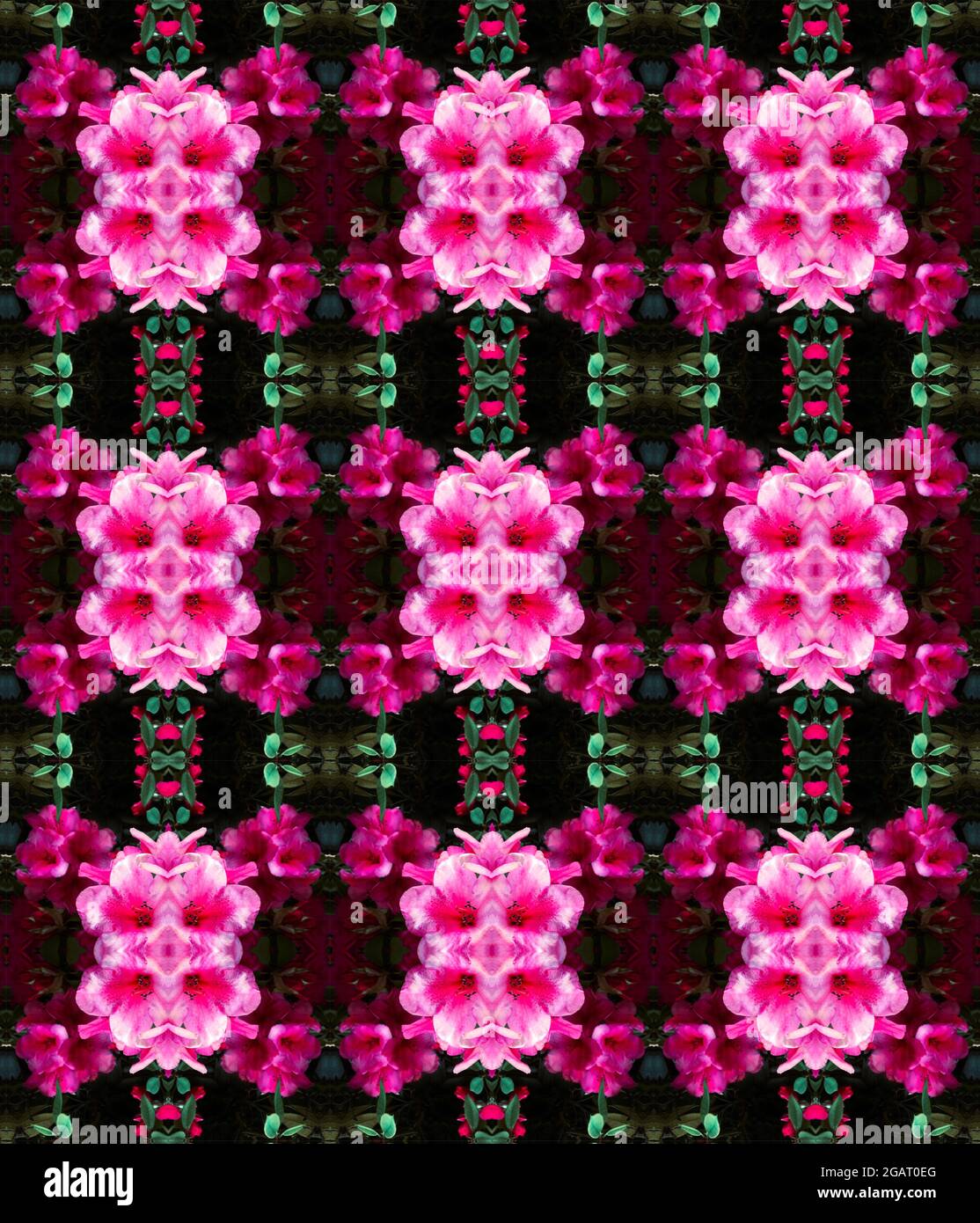 pink cherry blossom pattern Stock Photo - Alamy