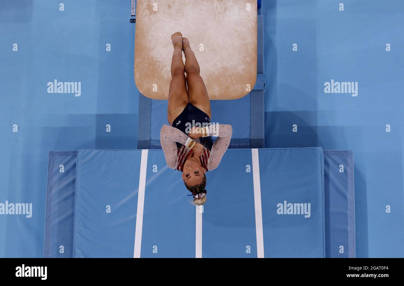 Mykayla skinner olympics tokyo hi-res stock photography and images - Alamy
