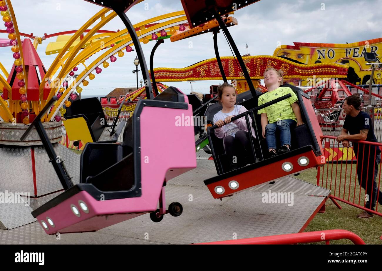Broadstairs funfair hi-res stock photography and images - Alamy
